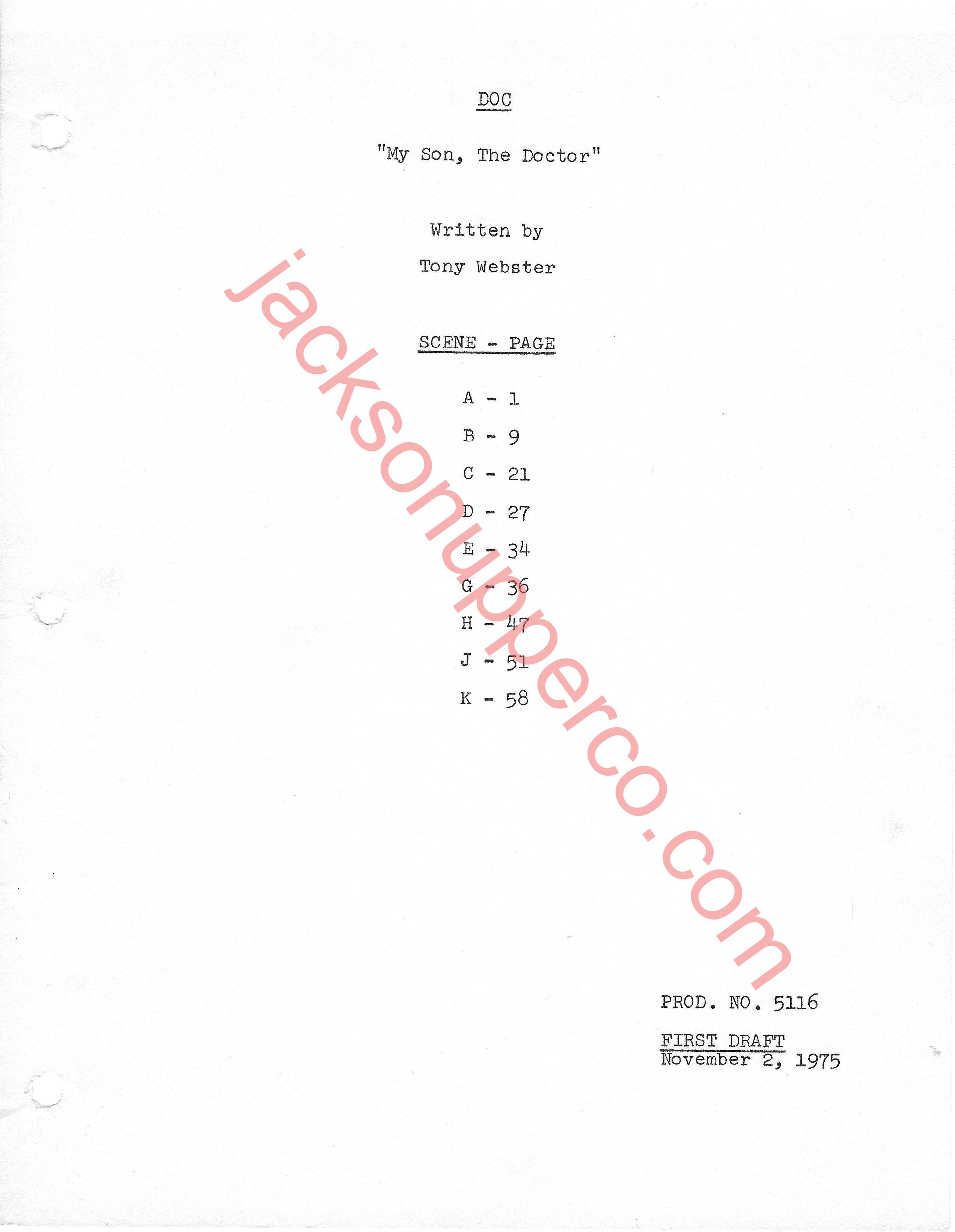 The Literary Club: Read an Original DOC Script | THAT'S ENTERTAINMENT!